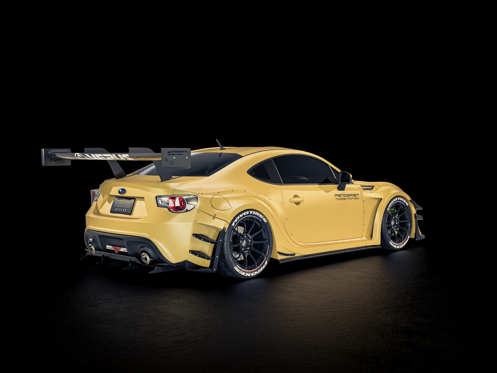Full FENDERIST SPEC R kit / WIDE BODY KIT SUBARU BRZ 2011-2017