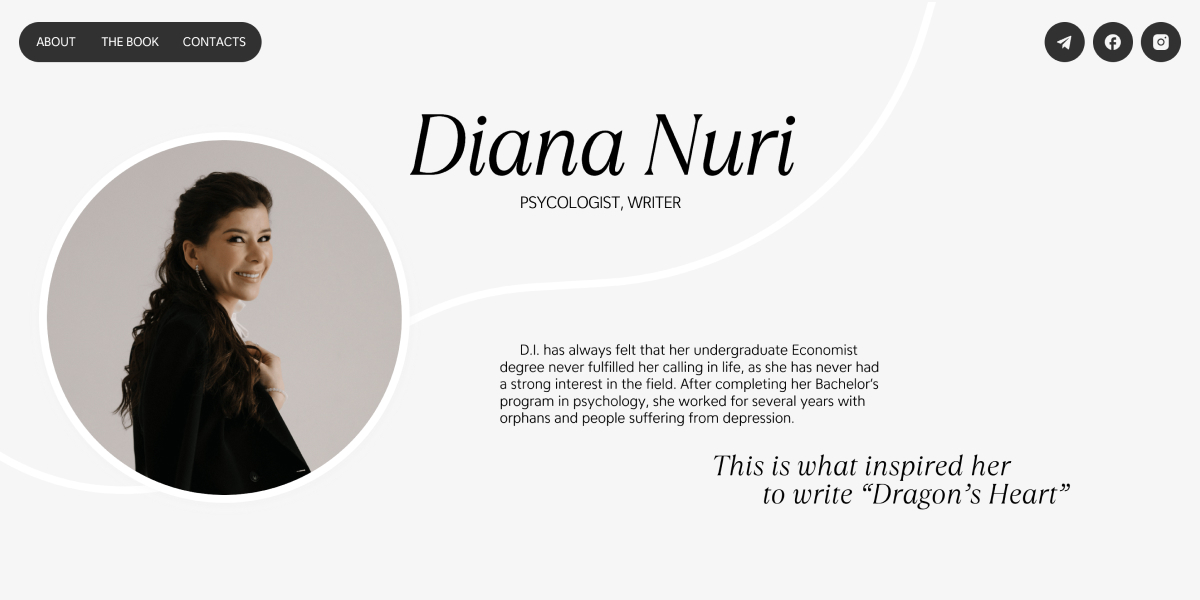 Diana Nuri — Psycologist & Writer