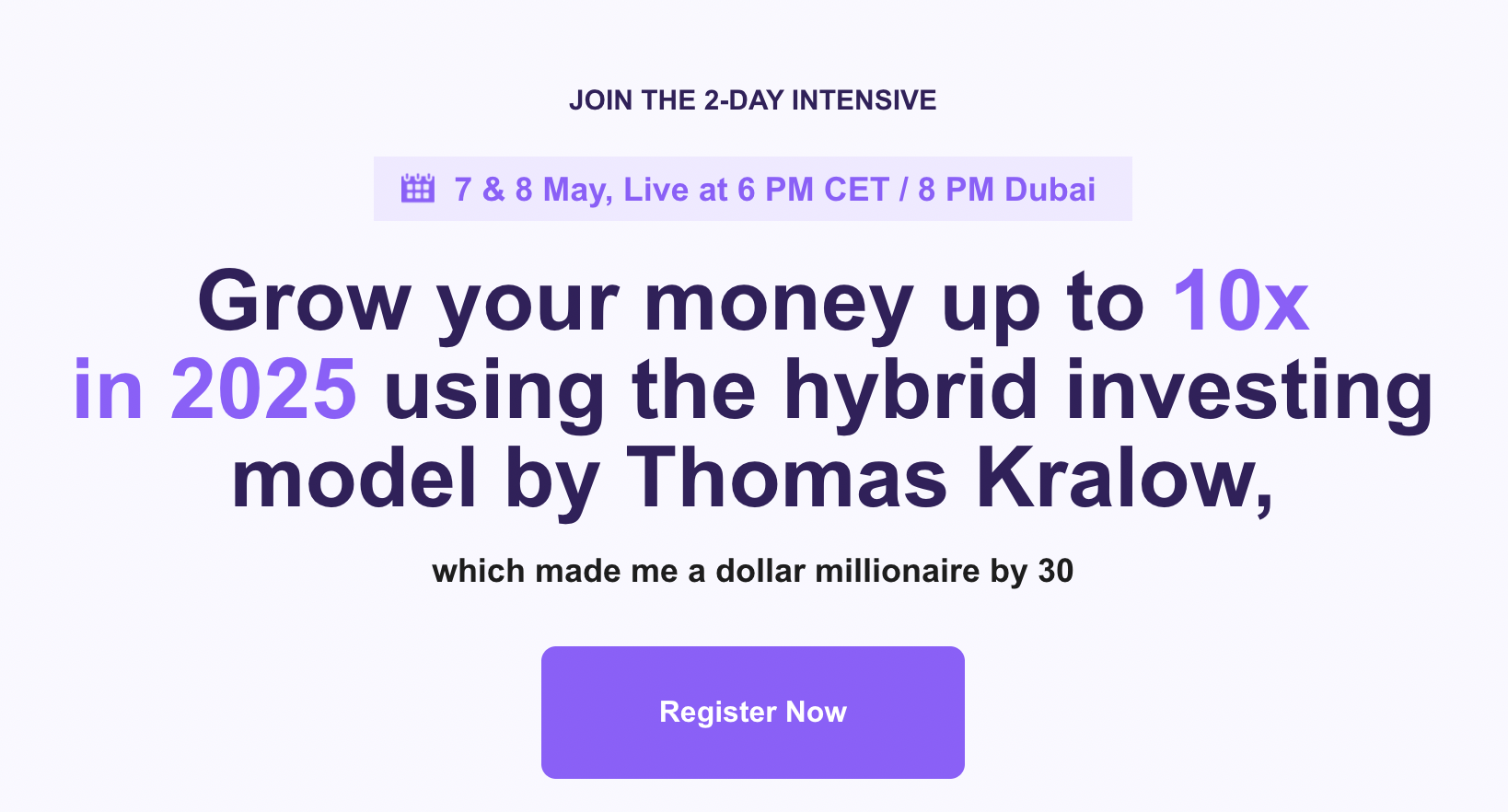 Grow your money up to 10x in 2025