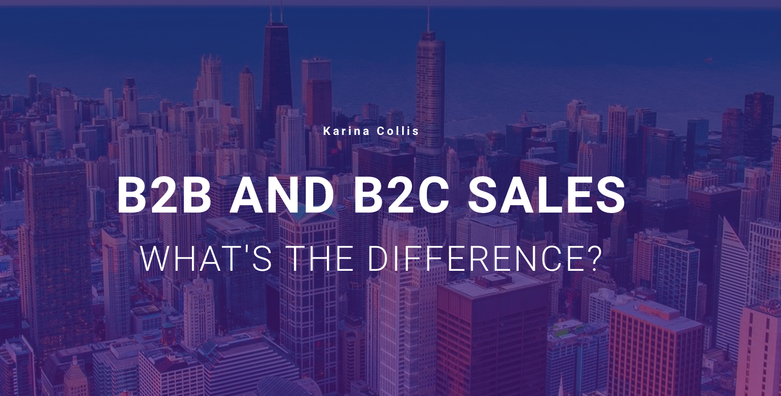 B2B sales and B2C sales: What’s the difference?