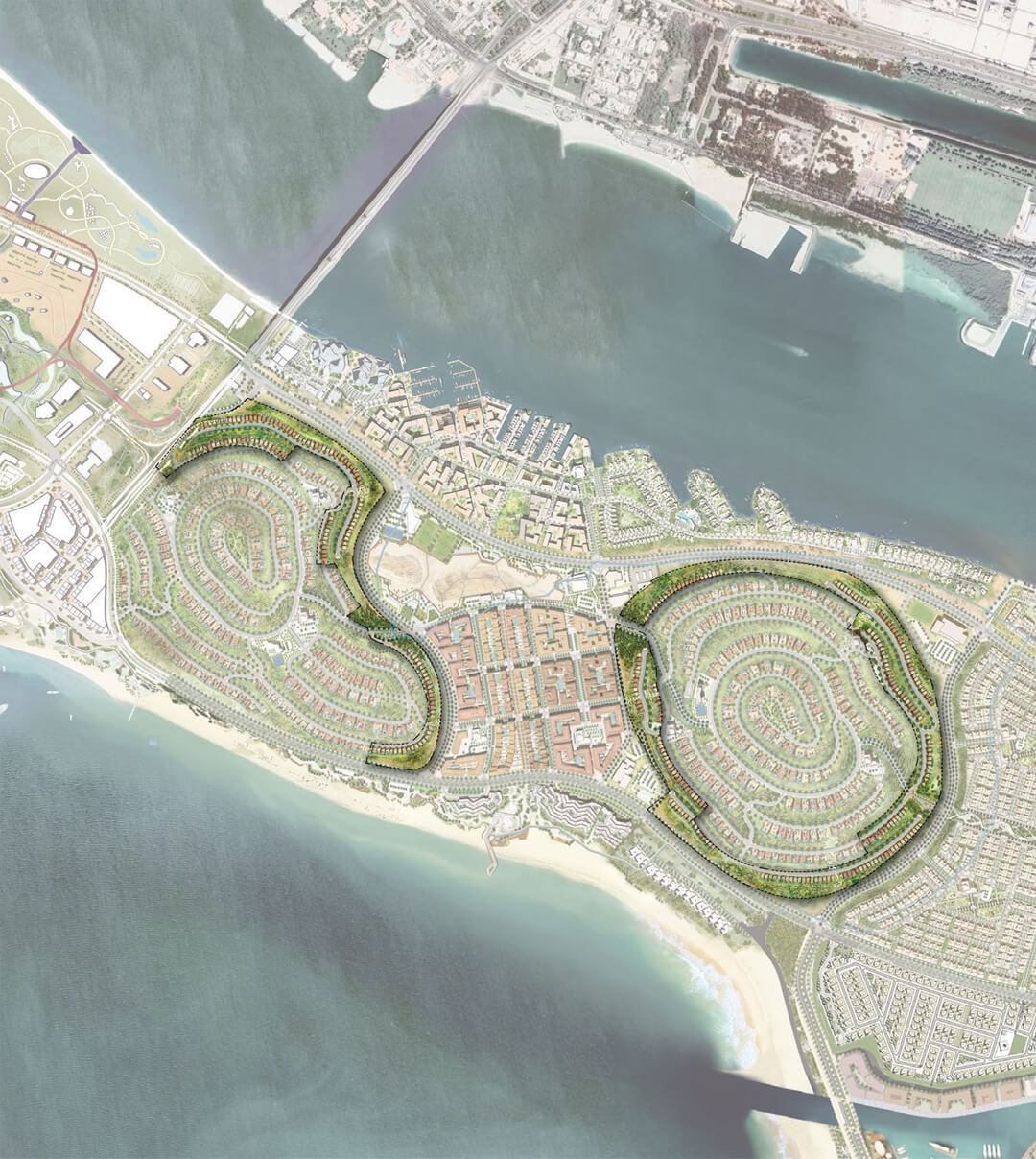 Nawayef Villas and Mansions Hudayriyat Island Abu Dhabi