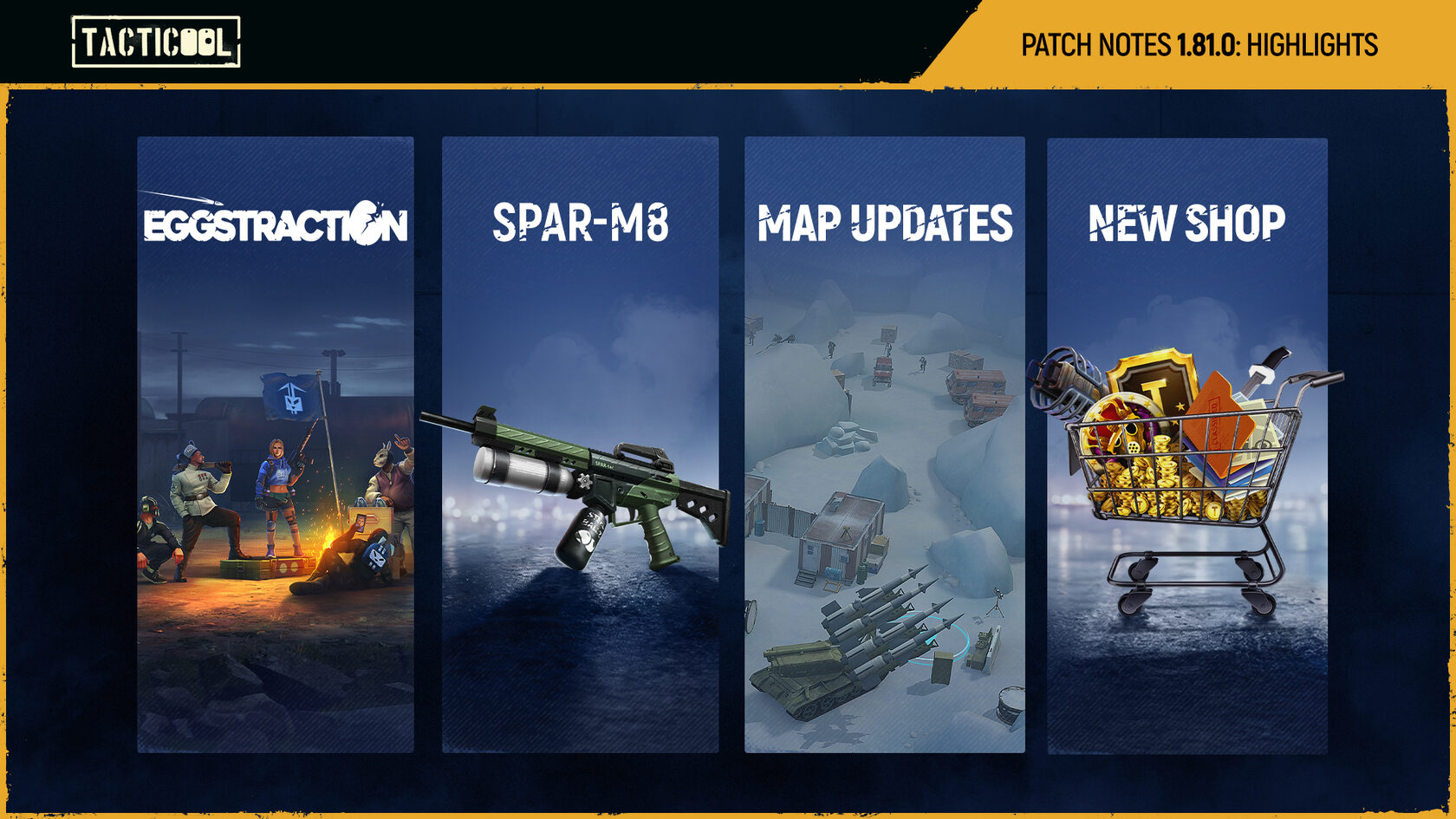 Tacticool — patch notes 1.81.0