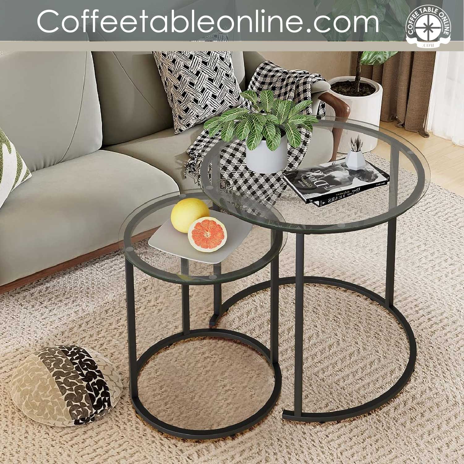 24 Small Round Glass Coffee Tables | A Guide to Decorating and Maintaining