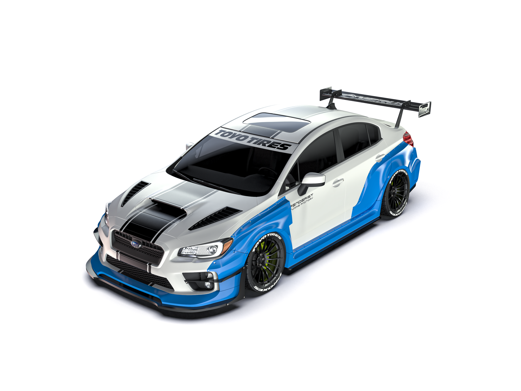 Full URBAN-R kit Subaru Impreza WRX STI 14+