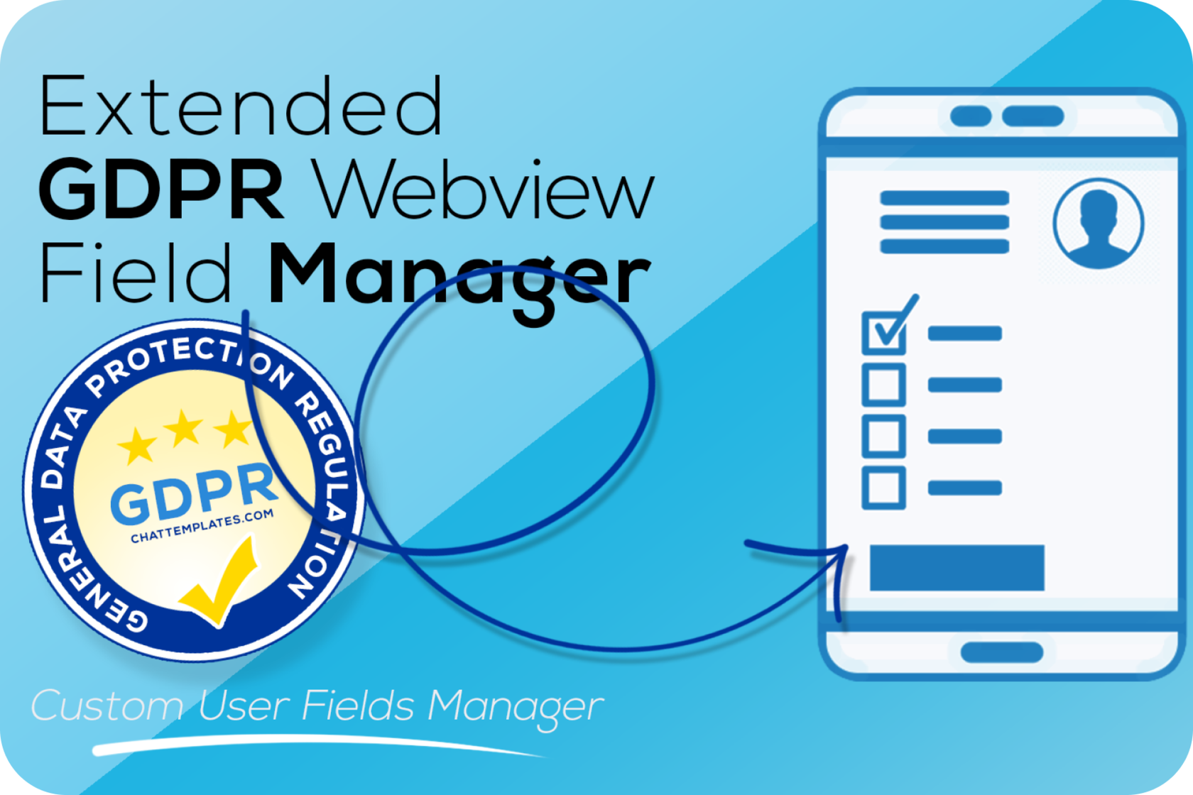 Extended GDPR Webview Field Manager by ManyApps - ManyChat Apps