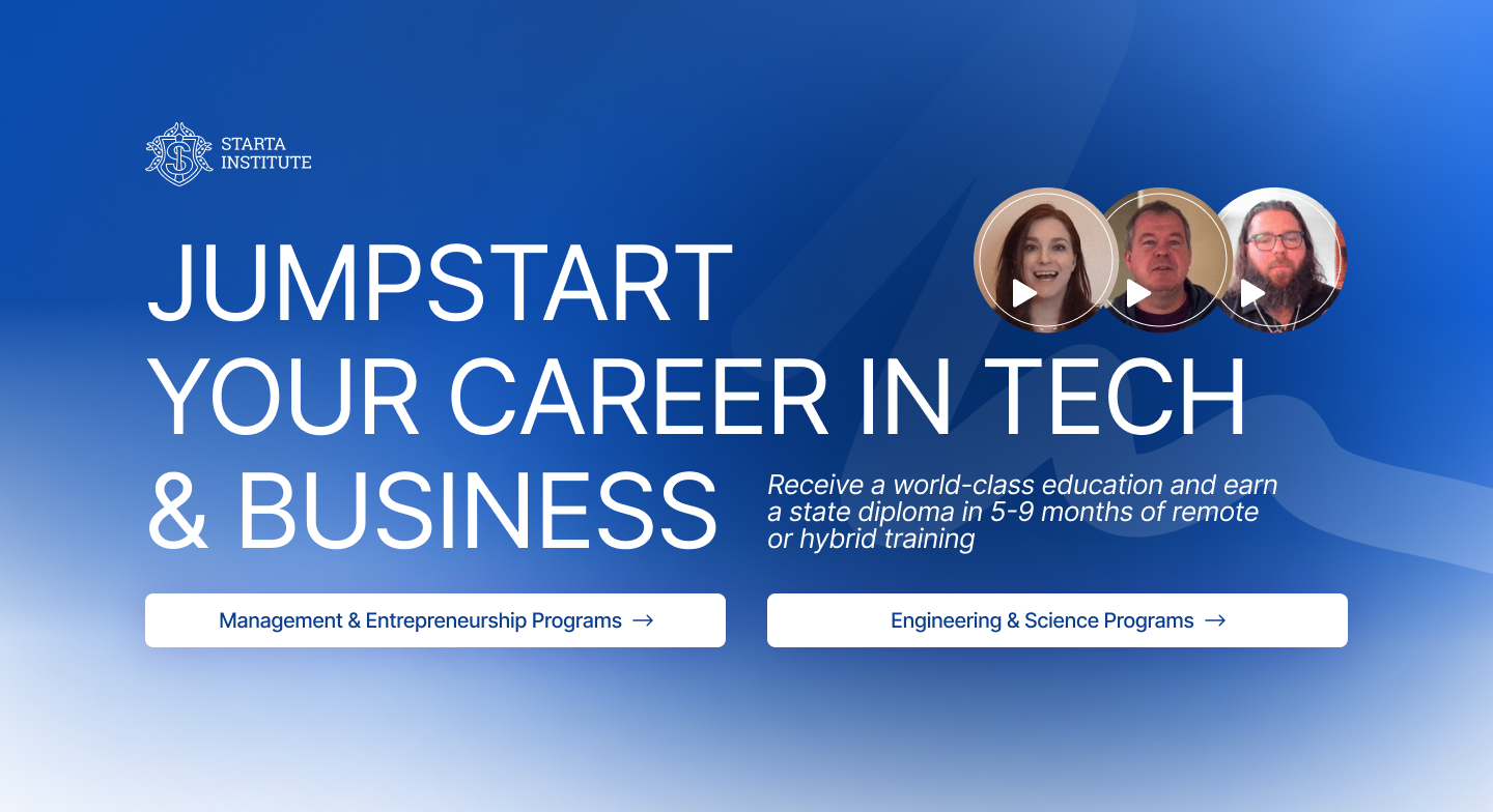 Jumpstart your career in tech & business