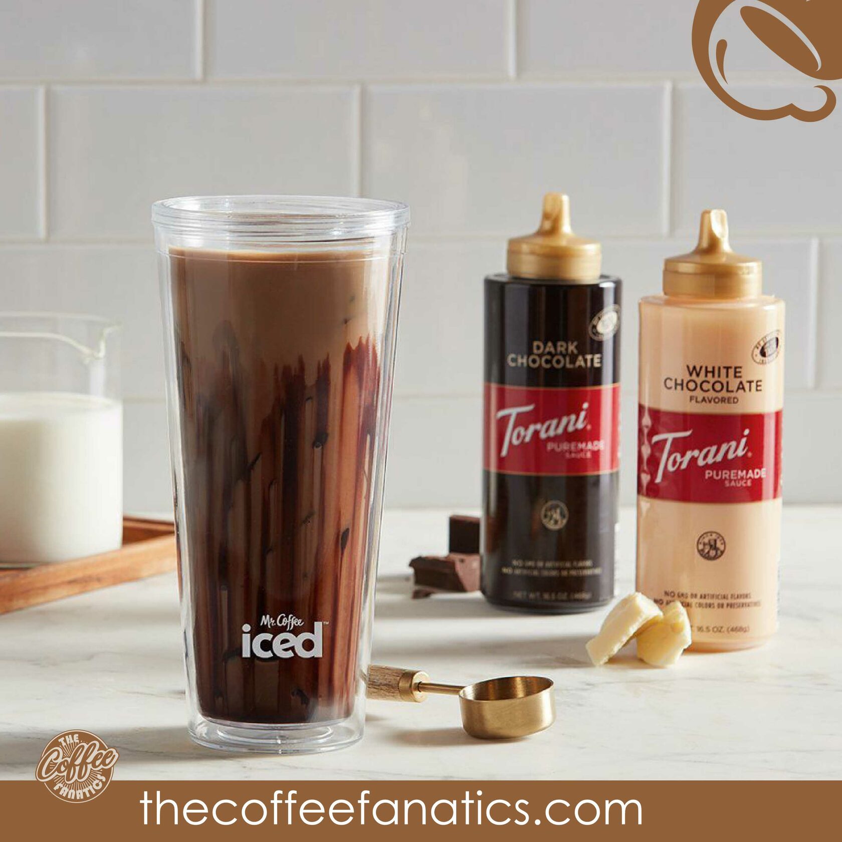 Recipes for Iced coffee with syrups