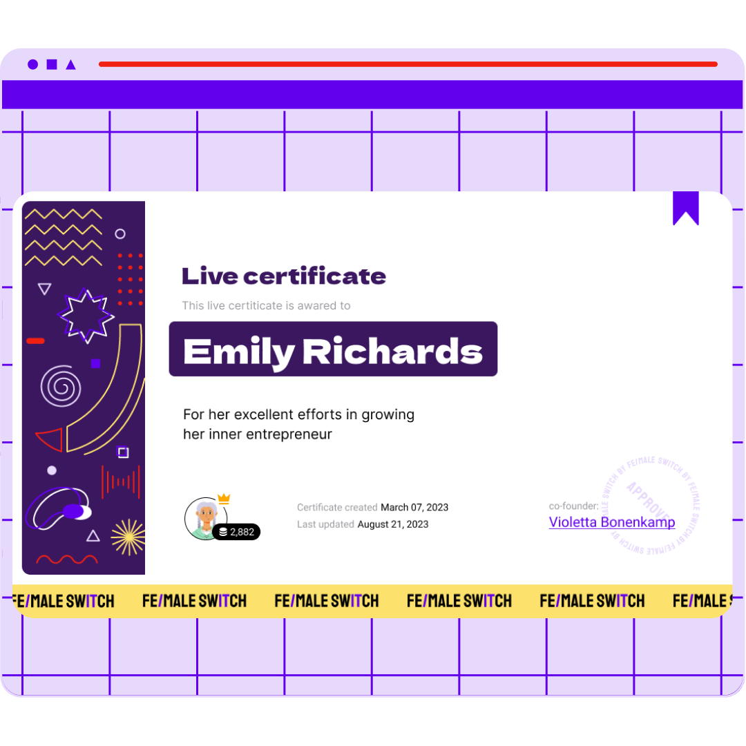Earn Live Certificates - Upskill & Grow with Each Win