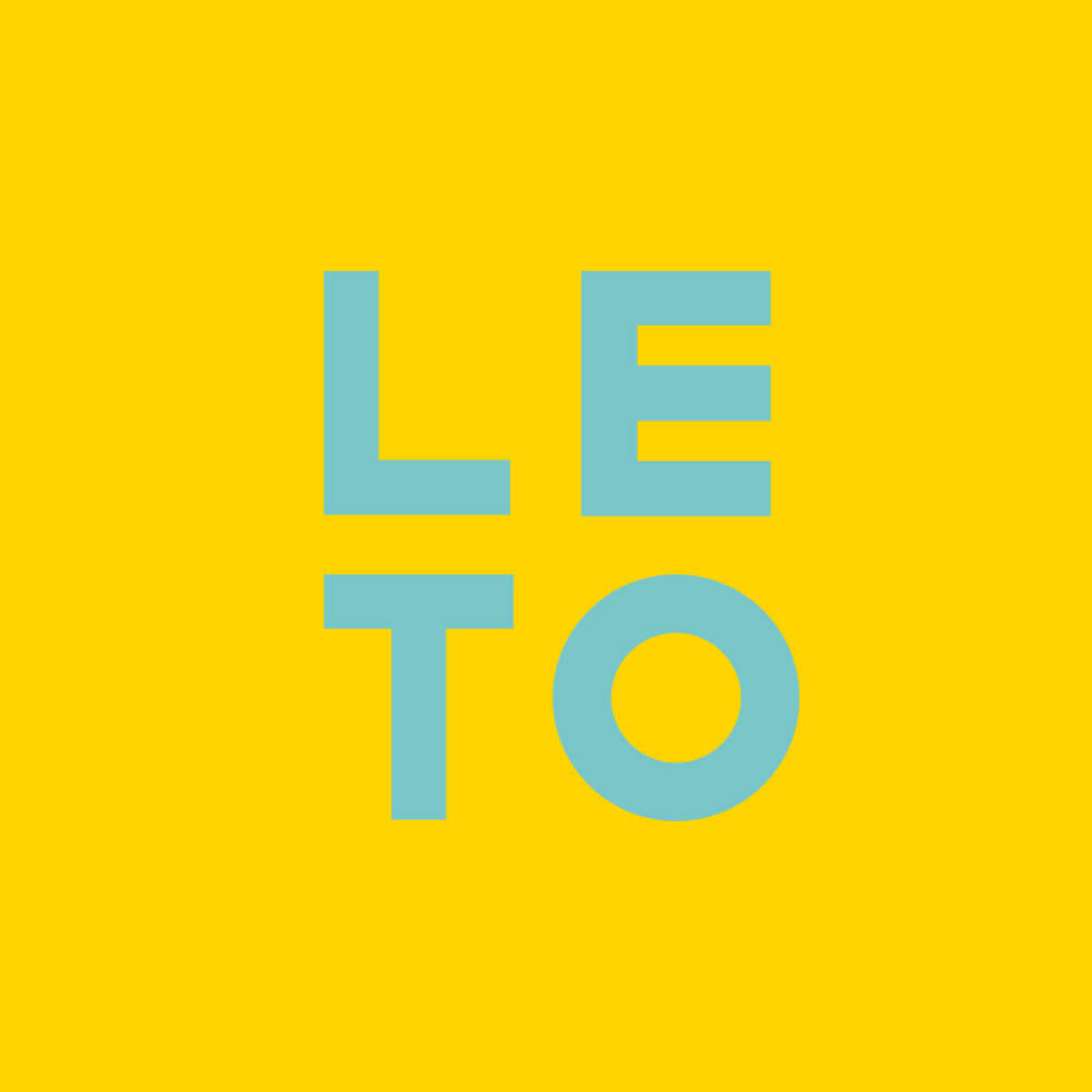 Логотип городского кафе, фирменный стиль «Leto», Калининград