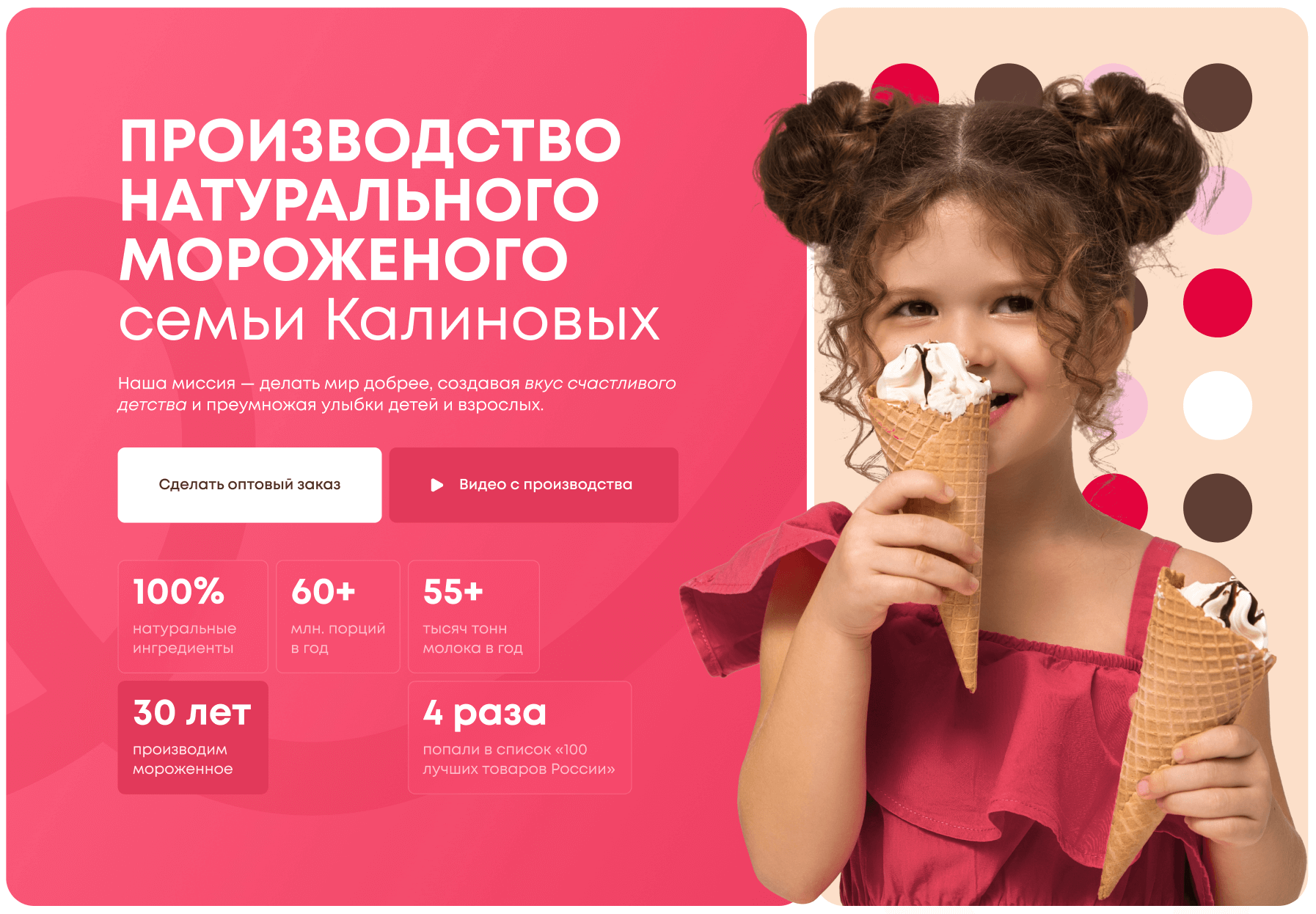 Калинов Милк — Натуральное мороженое семьи Калиновых