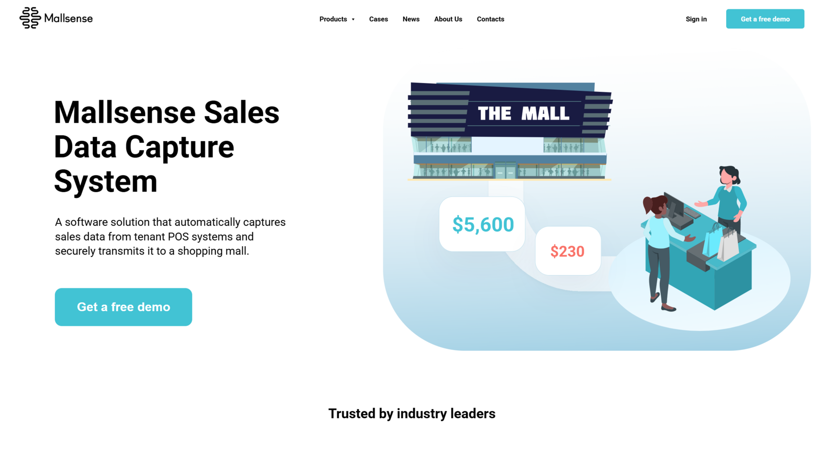 Mallsense Sales Data Capture System