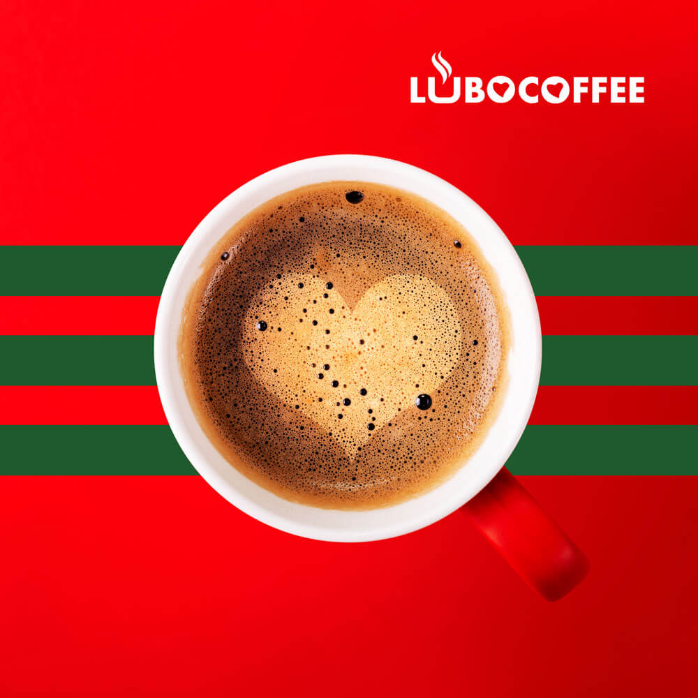 Lubocoffee: ребрендинг сети кофеен – новый логотип и фирменный стиль