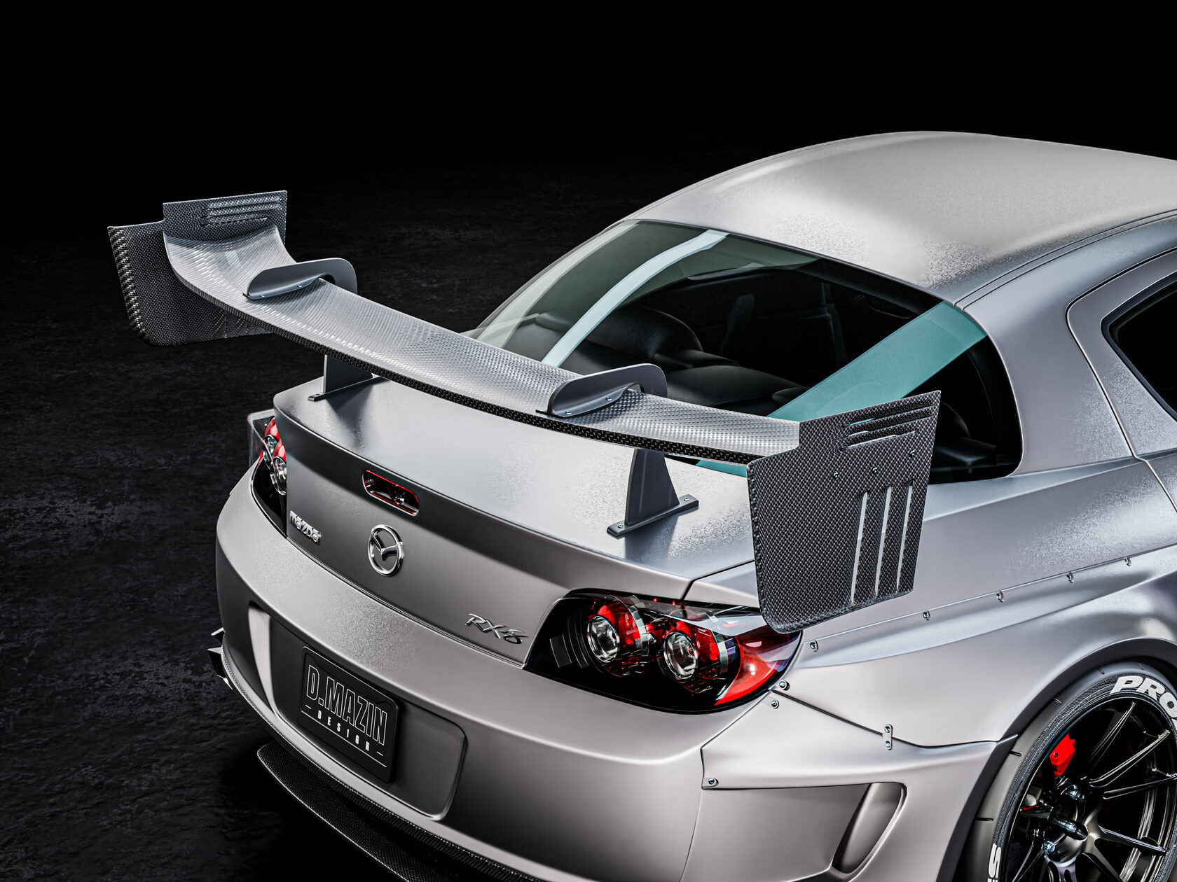 FENDERIST SPECS S Front fender elerons Mazda RX-8 2008-2012