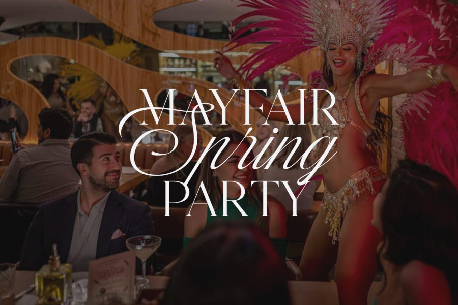 Spring Party in Mayfair – Dinner, DJs, Dancers & Live Music
