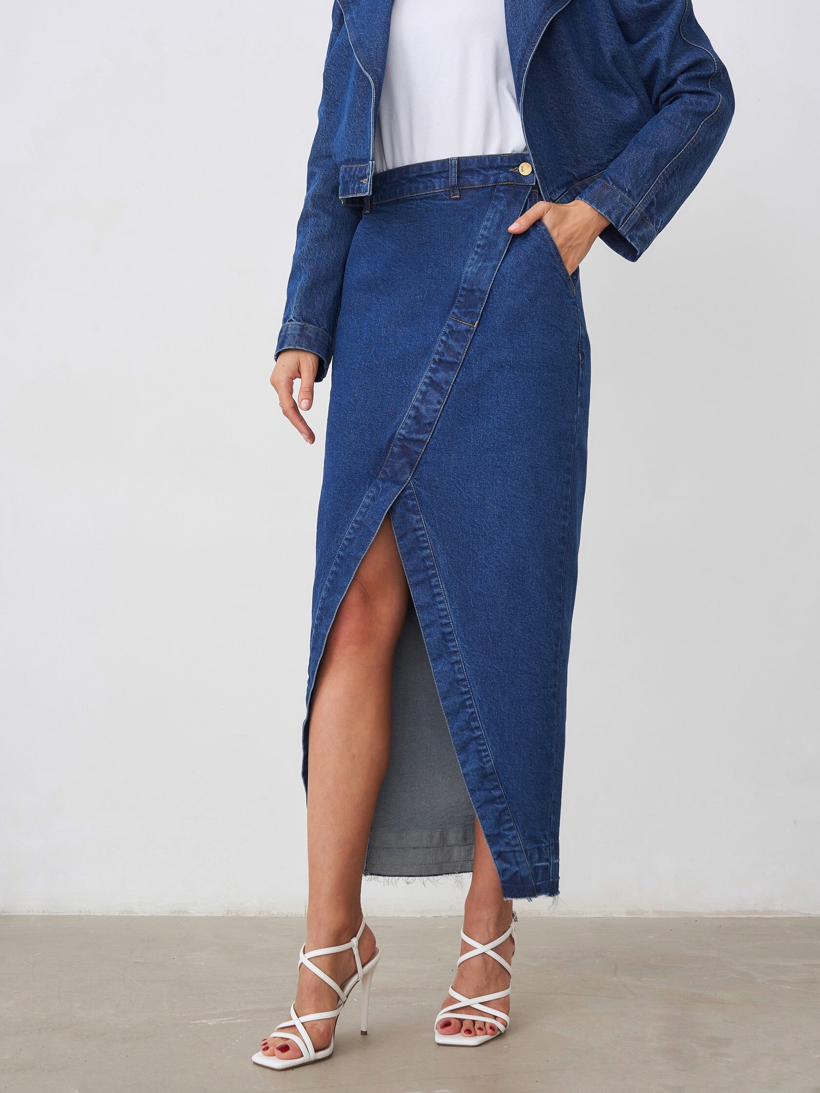 Джинсовые юбки НК-деним