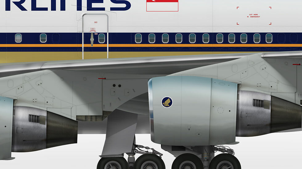 Singapore Airlines Boeing 747-400 9V-SMD | Aviaposter Singapore Airlines Boeing 747-400 9V-SMD | Aviaposter