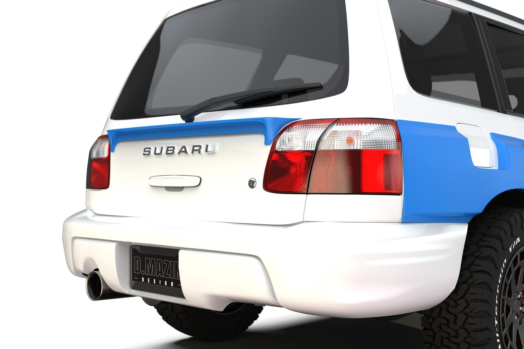 Mid spoiler SUBARU FORESTER SF5/9 99-02