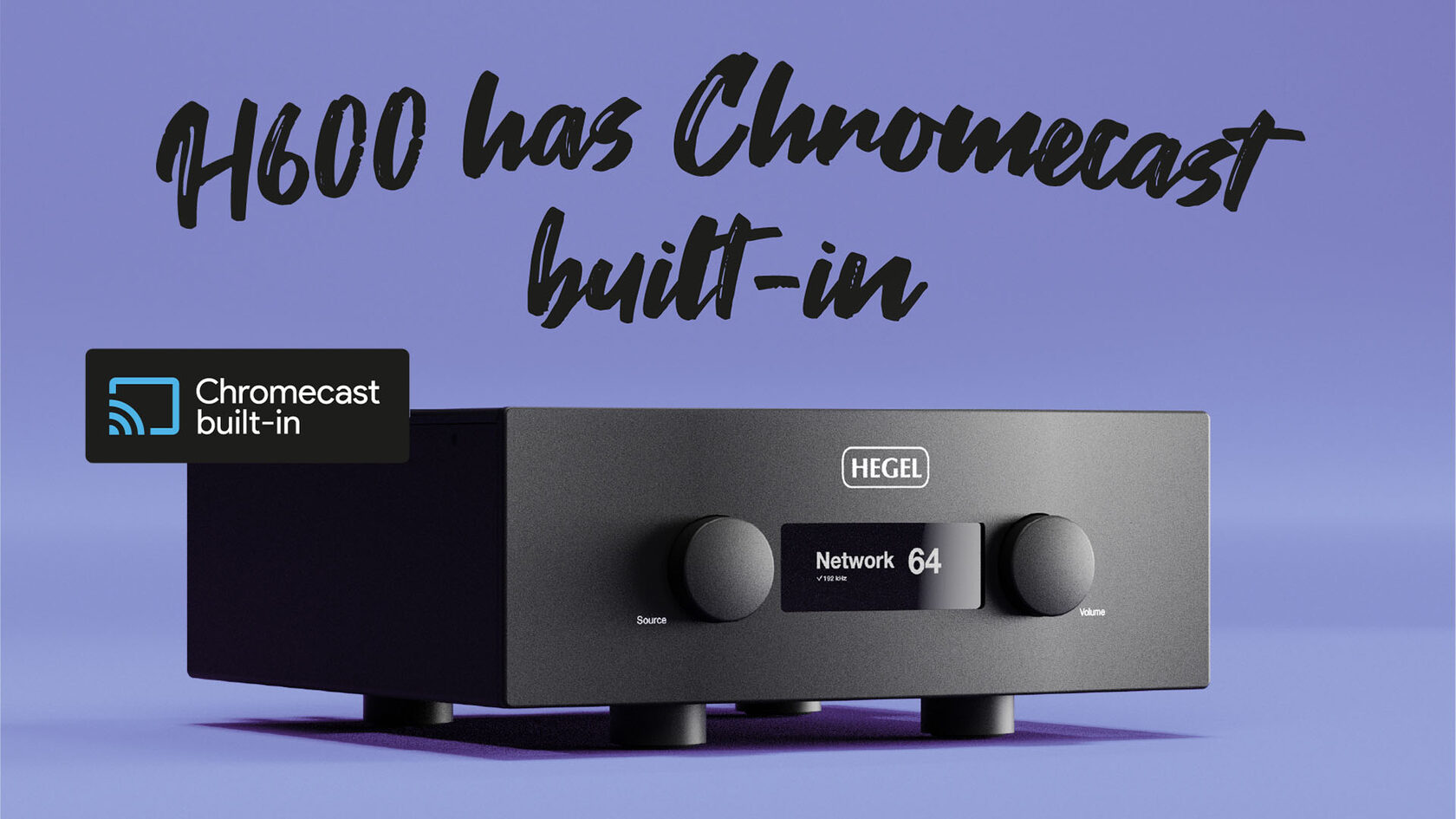 Chromecast built-in для Hegel H600