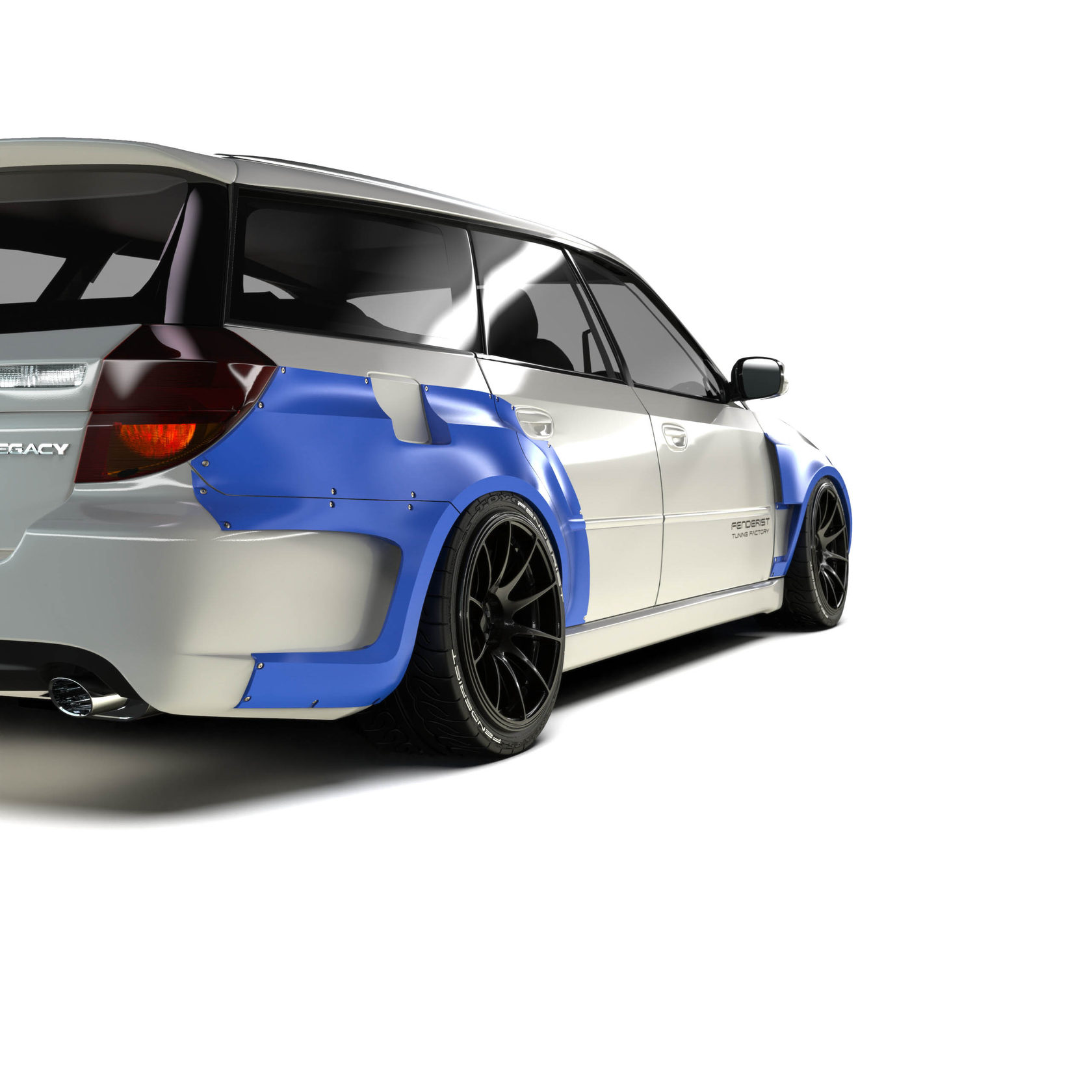 FENDERIST SPEC S Fender Flares / WIDE BODY KIT SUBARU Legacy Wagon 03-06