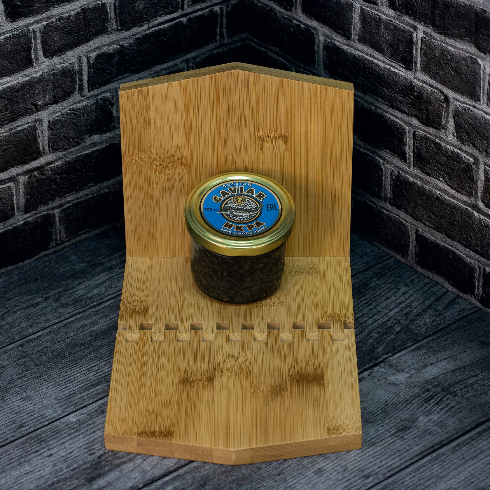 Икра черная осетровая, 100 гр - Морской продукт