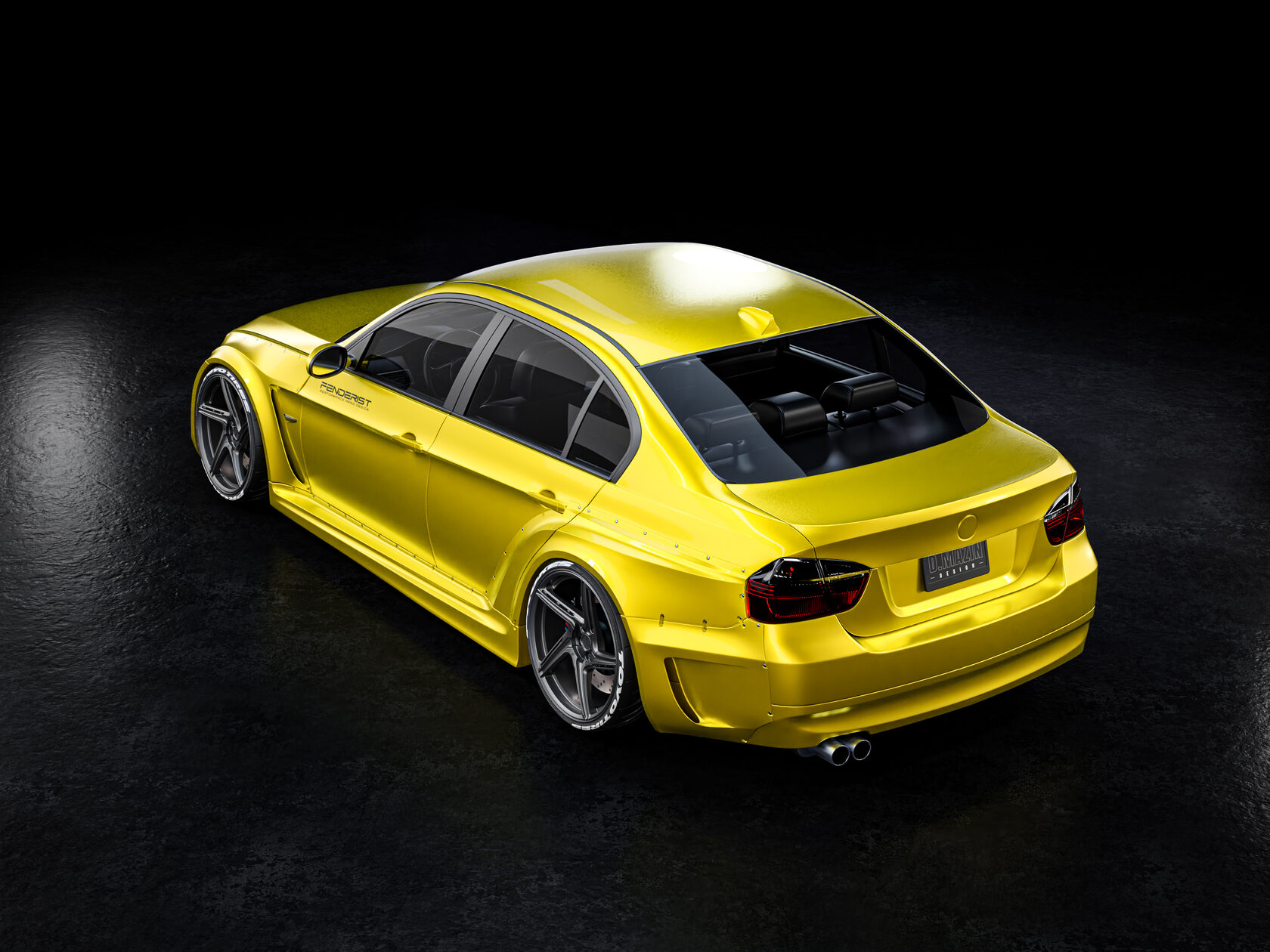 FENDERIST SPEC S fender flares set / widebody kit BMW E90 2006-2010