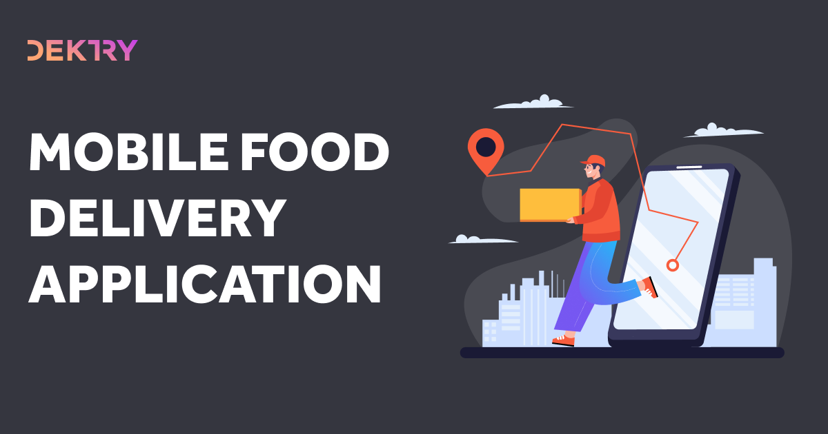 Mobile food delivery app
