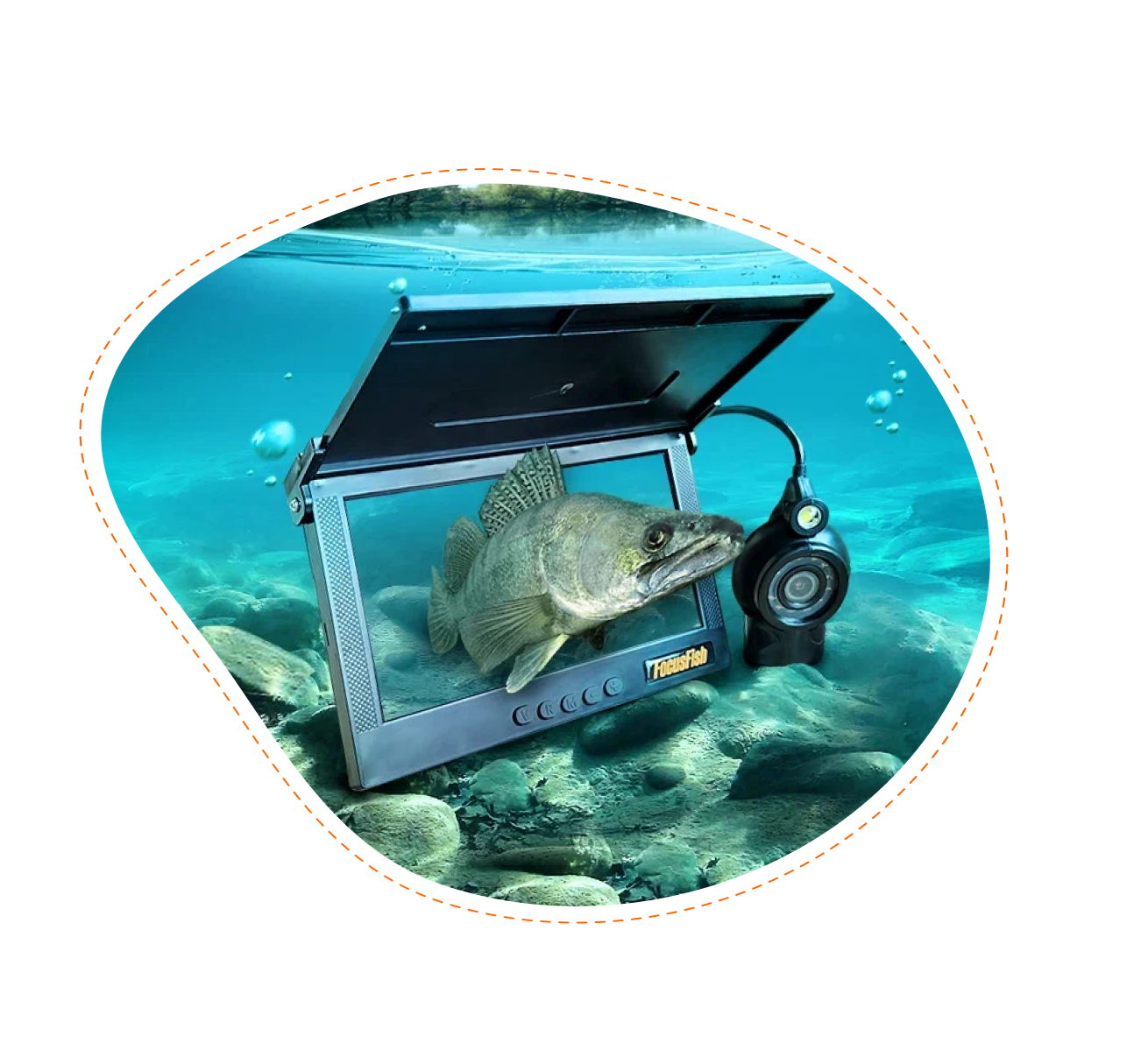 Подводная камера для рыбалки FocusFish