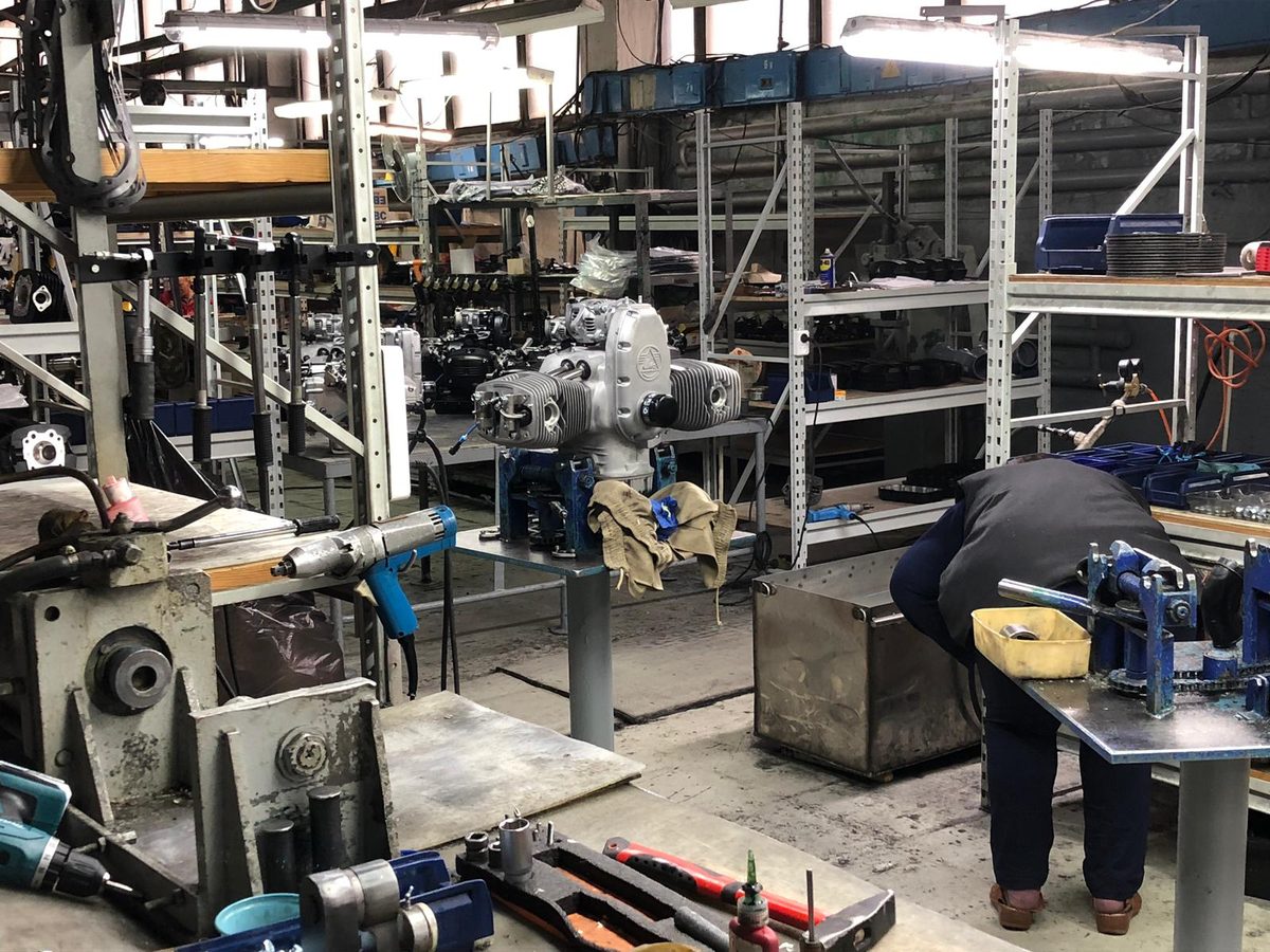 Off-road test ride Ural motorcycles with sidecars. Urals factory and Museum