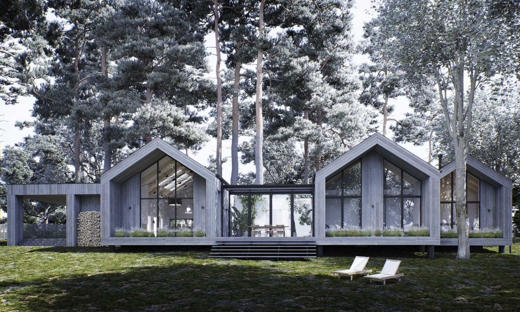 Barnhouse — Wooden House Project | Piglova architects