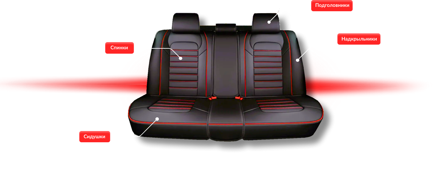 Чехлы на автомобильные сидения в Крыму из экокожи от EVA PRO