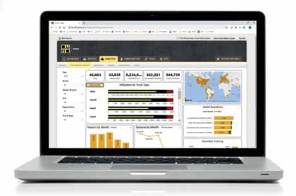 Hyster Tracker - система управления парком техники