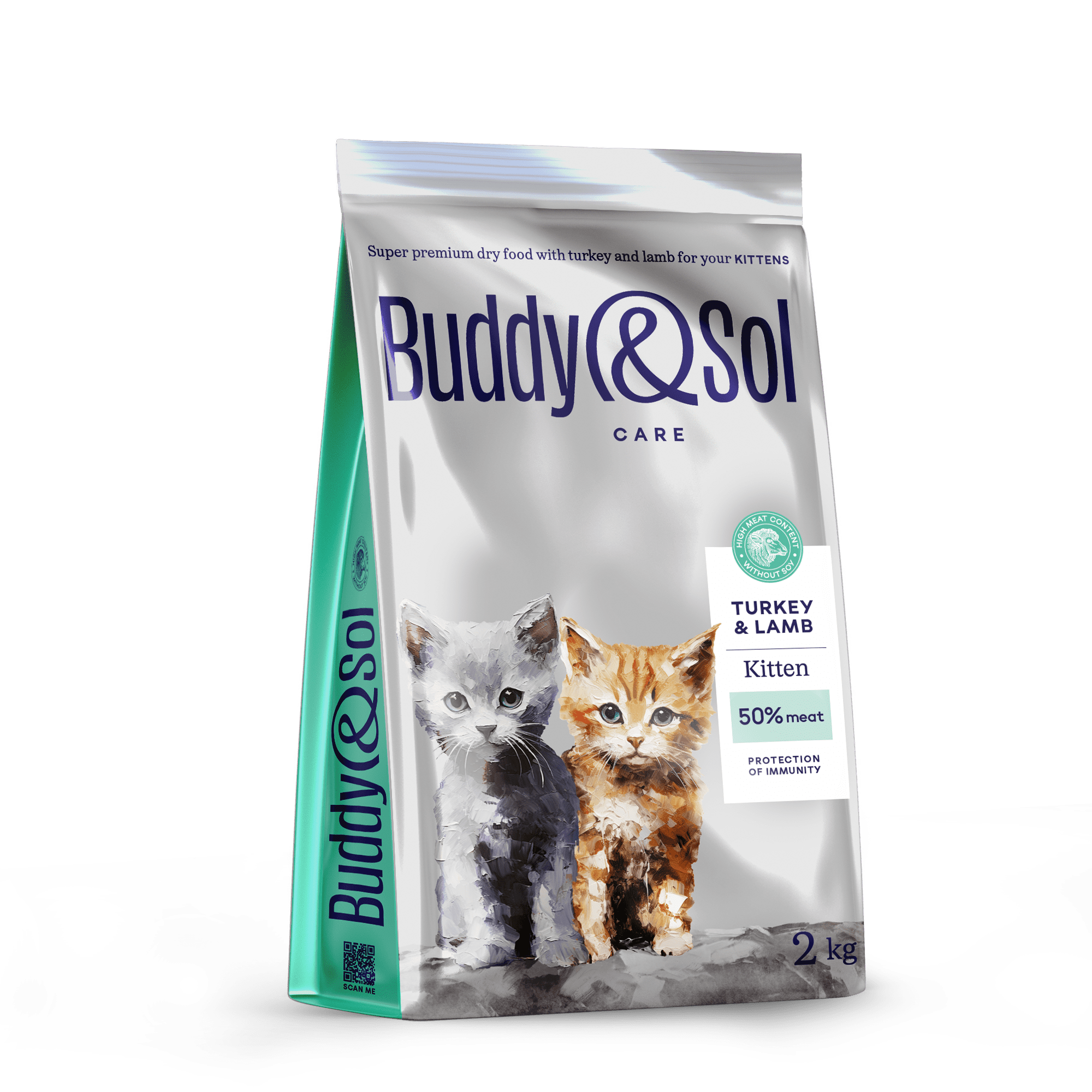 Полнорационный сухой корм суперпремиум-класса с индейкой и ягненком для ...