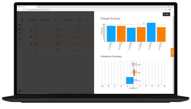 NordBord | Система тестирования подколенного сухожилия
