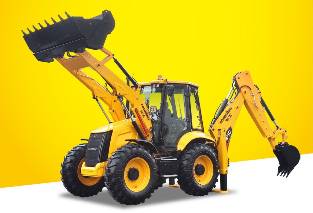 Экскаватор-погрузчик Lonking 84C (Равноколёсный)