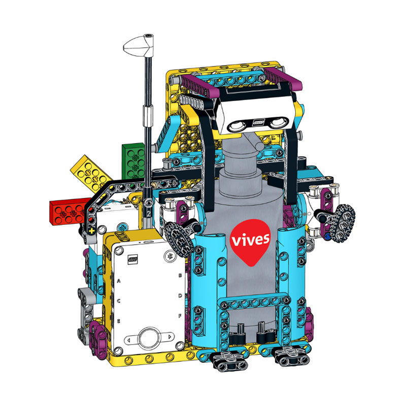 Инструкция Lego Spike Prime: Санитайзер (0272)