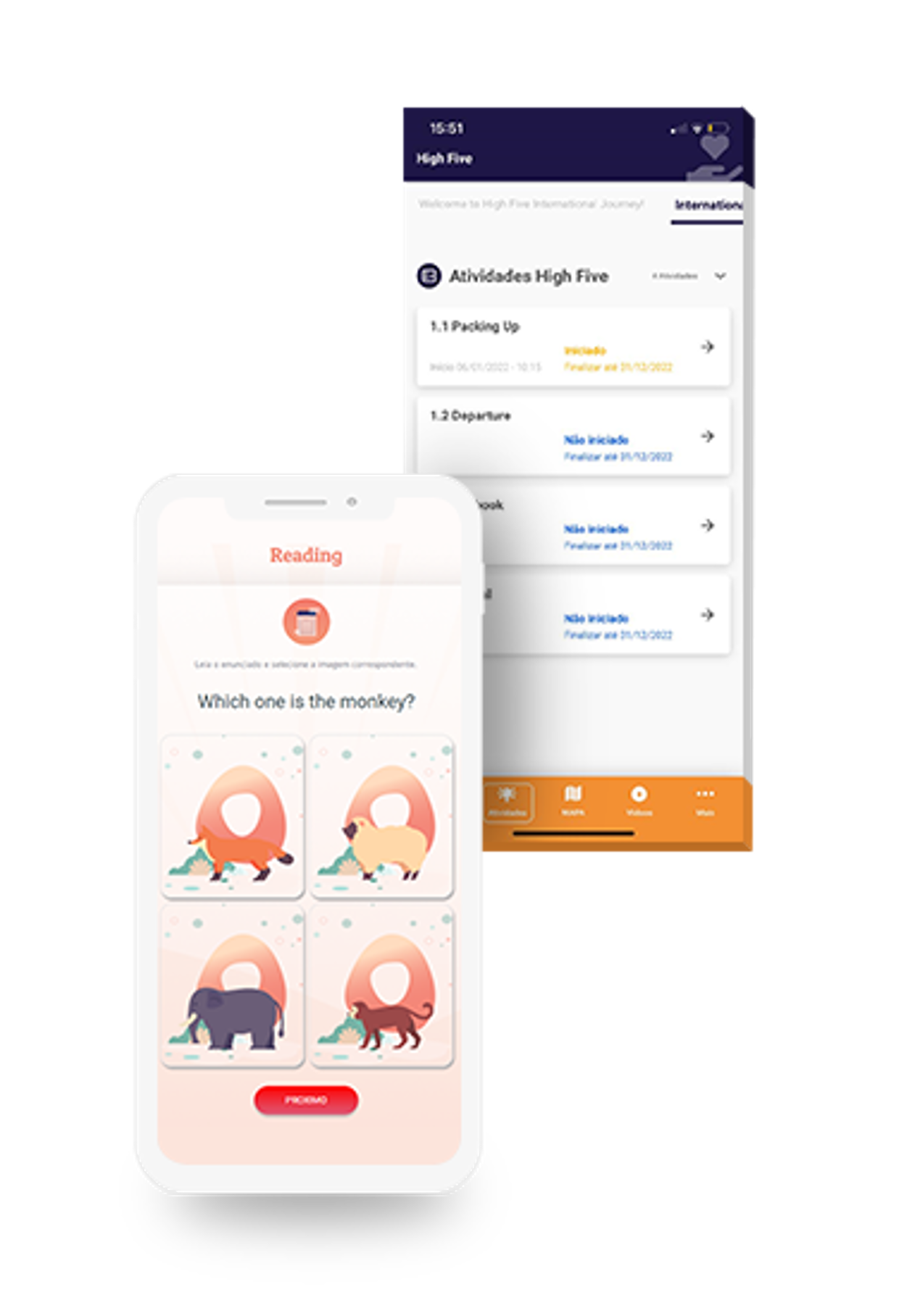 HighFive - Programa Bilíngue com Exposição Diária ao Inglês