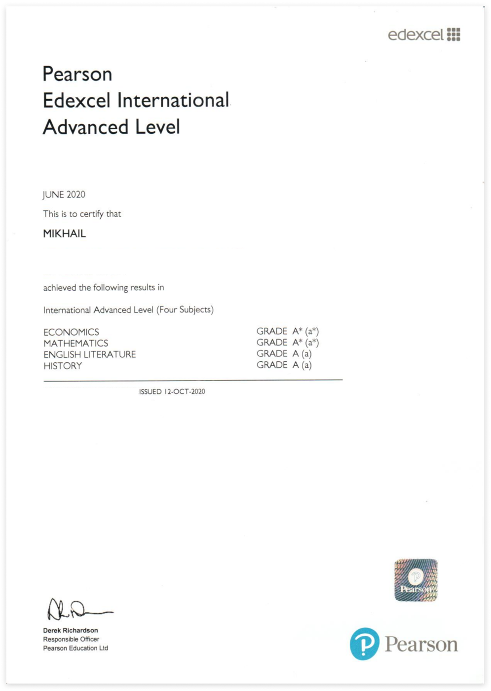 Get Your Certificate Online at Virtual International School