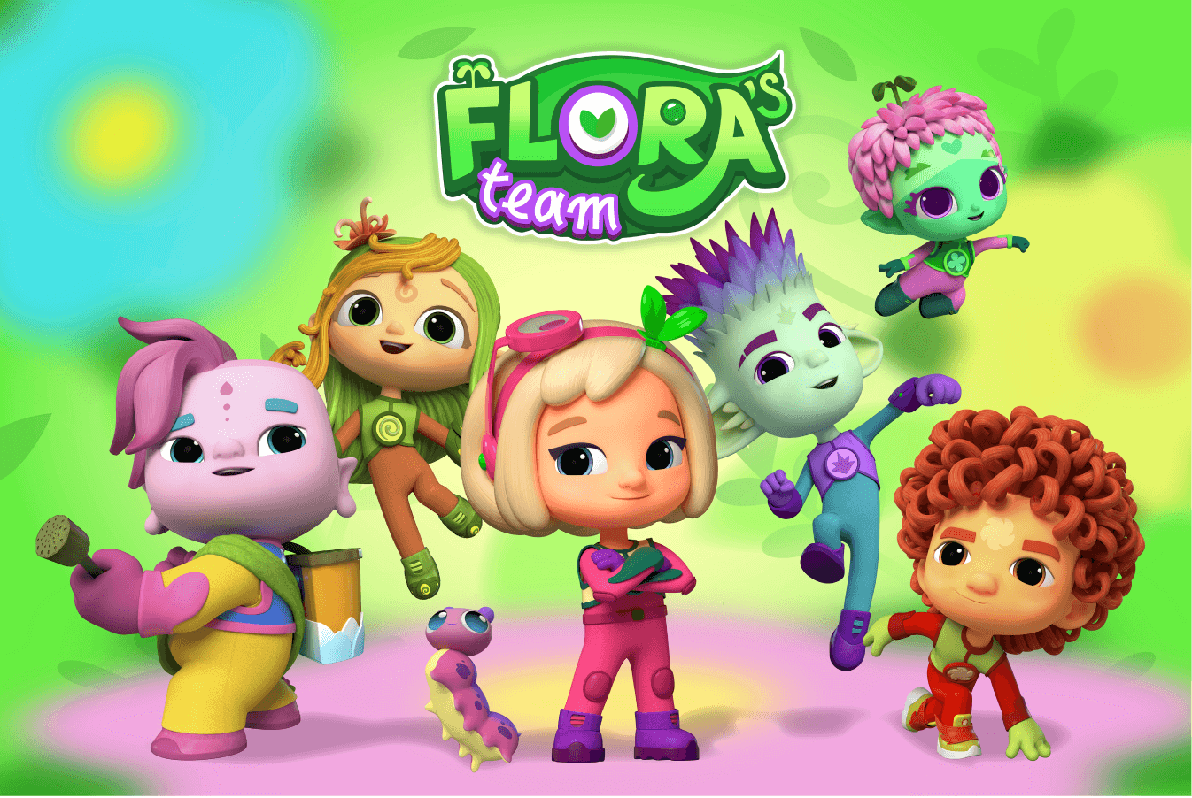 Flora’s Team is a series about the exciting adventures of the human girl Flora and her five ...