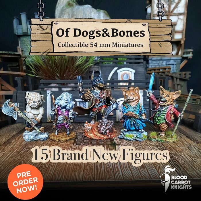 Blood Carrot Knights miniatures :: Online store