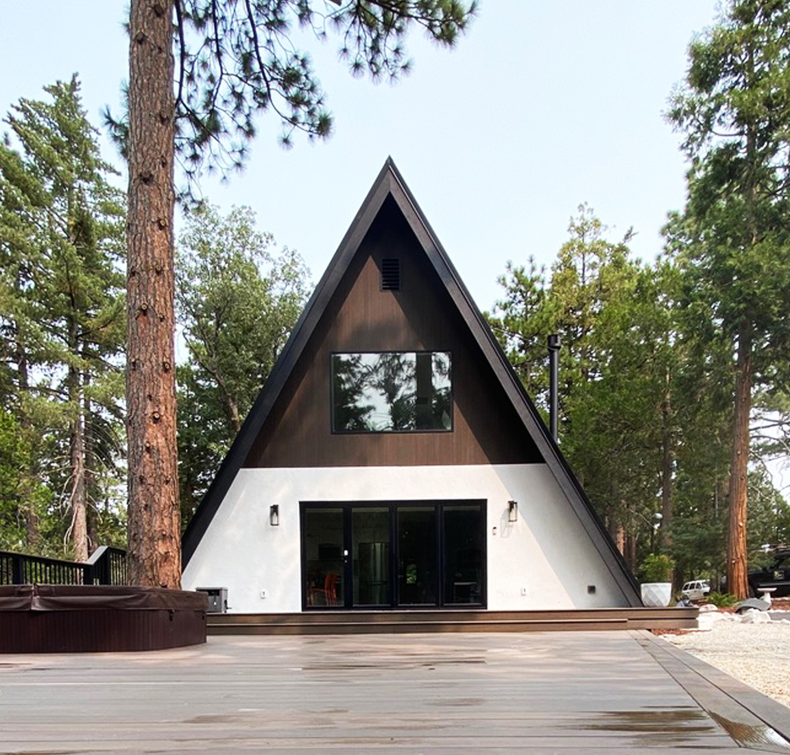 Trio 150 - Áčkové rodinné dřevostavby Avrame