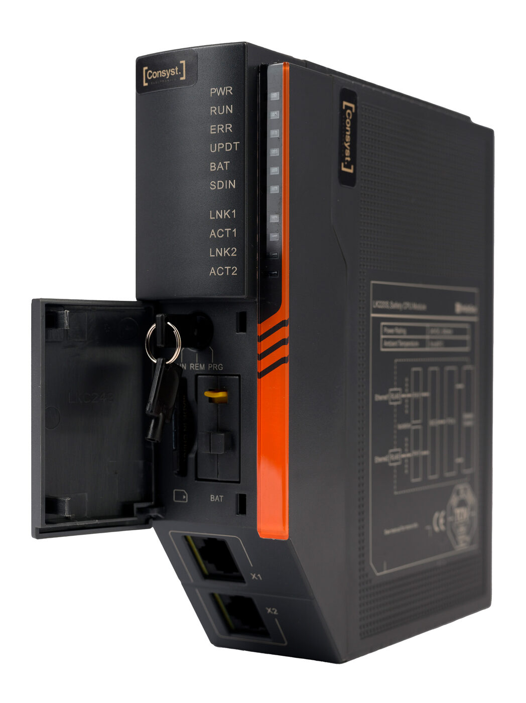 Контроллеры ПЛК Consyst Electronics серии L5S для отказобезопасных сигналов