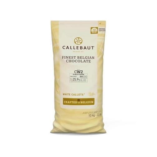 Белый шоколад Callebaut (Каллебаут) 25,9% какао 10 кг купить в Москве