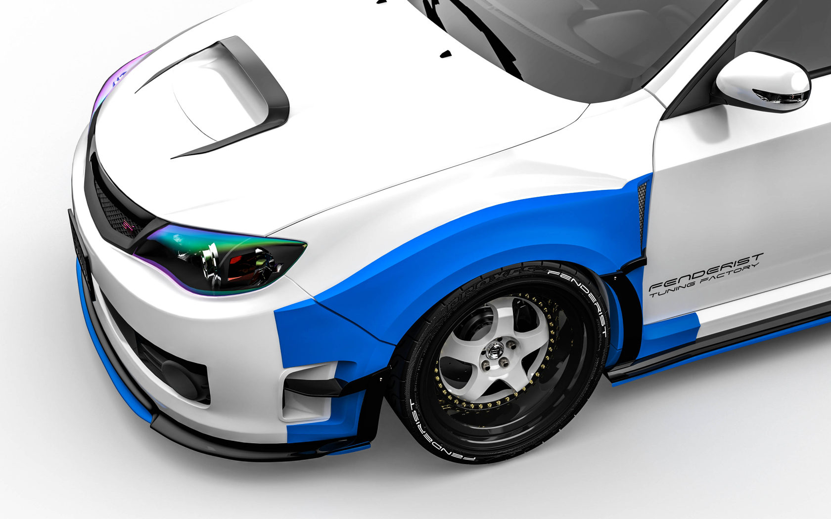 Full Fender Flares Set SUBARU IMPREZA WRX STI GRB/GRF 07-10