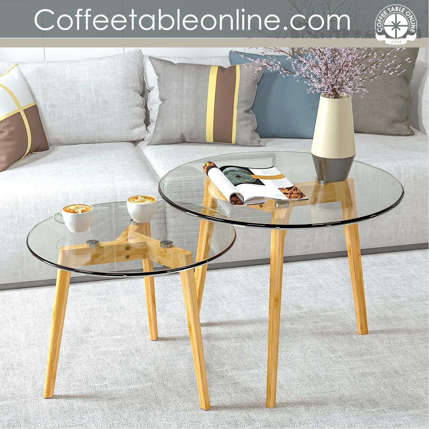 24 Small Round Glass Coffee Tables | A Guide to Decorating and Maintaining