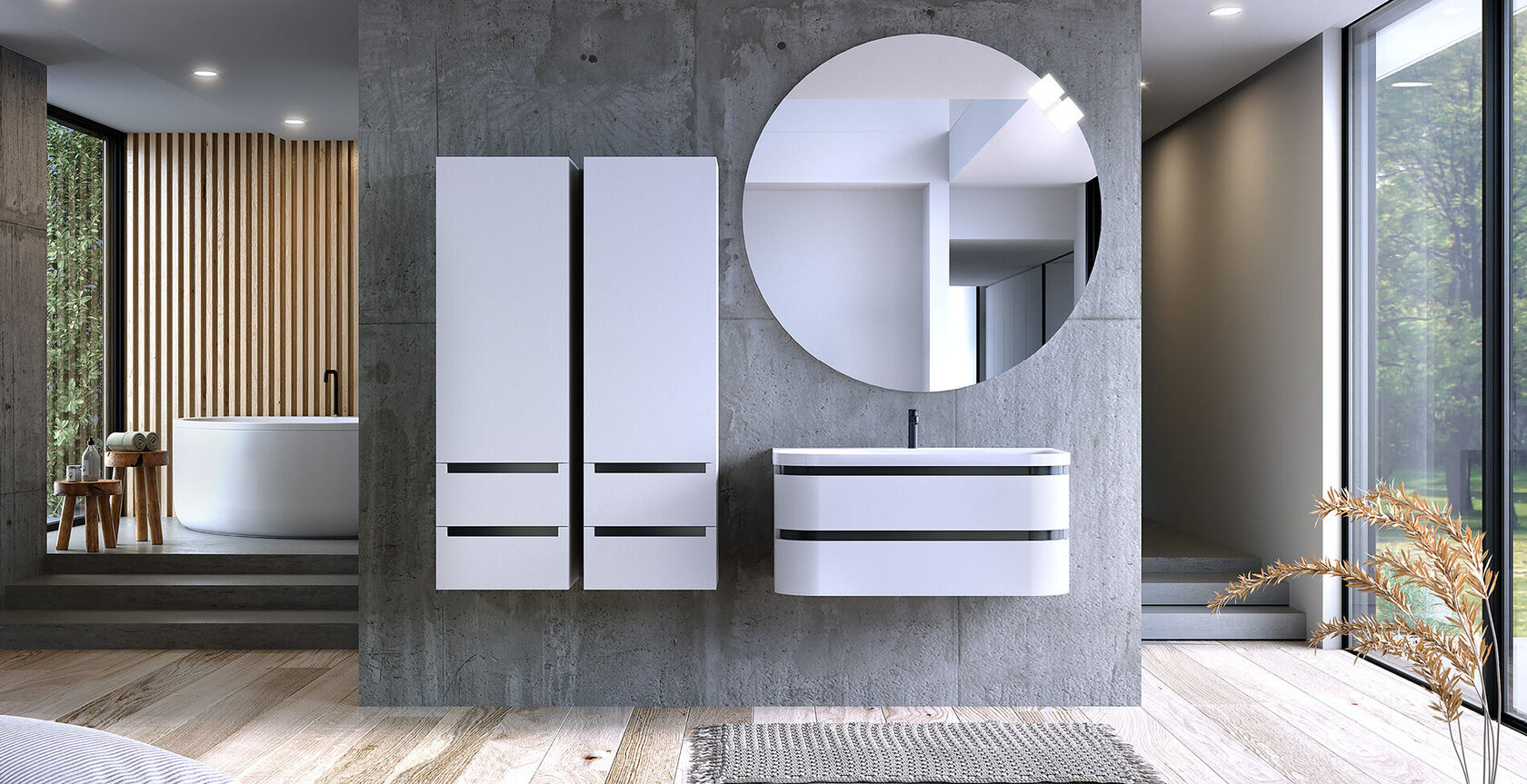 BELLA - мебель для ванных комнат от Kolpa-san