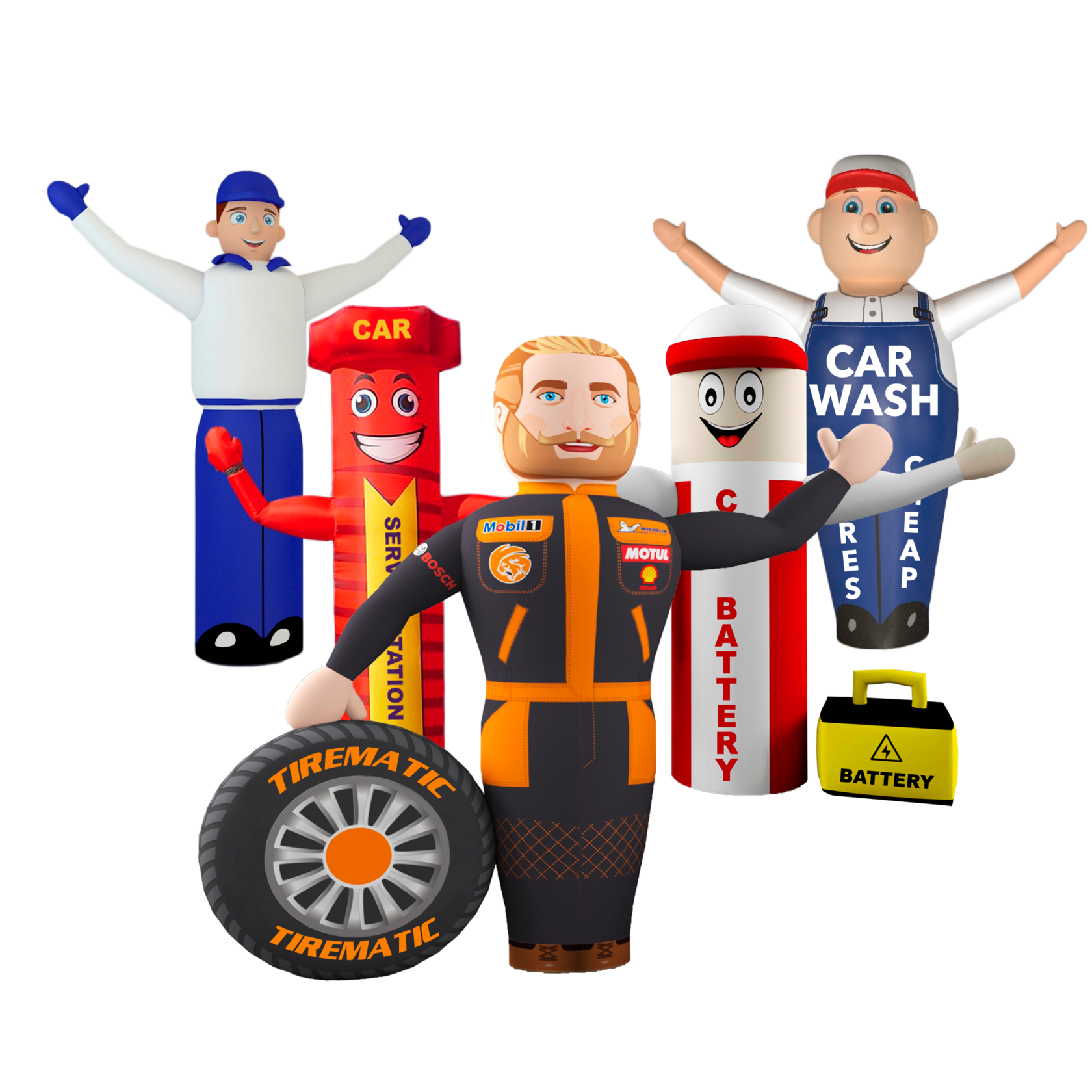 Inflatable advertising