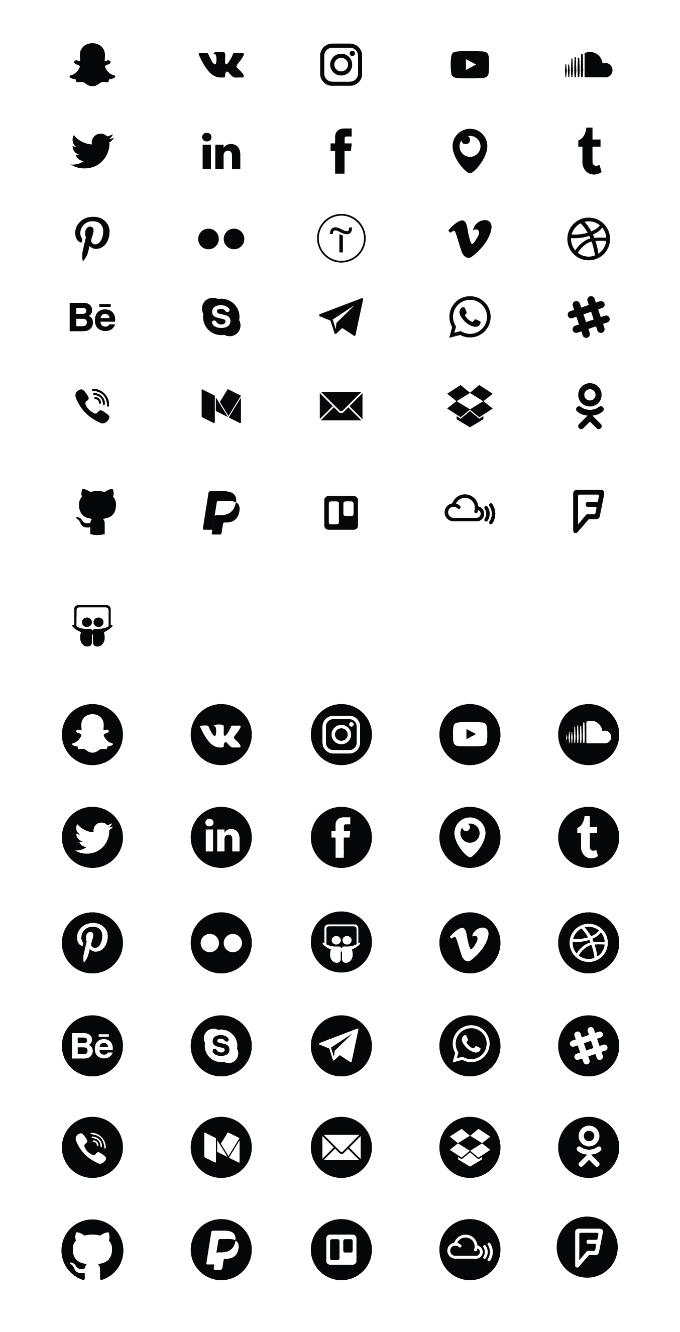 Free Icons — Tilda Publishing