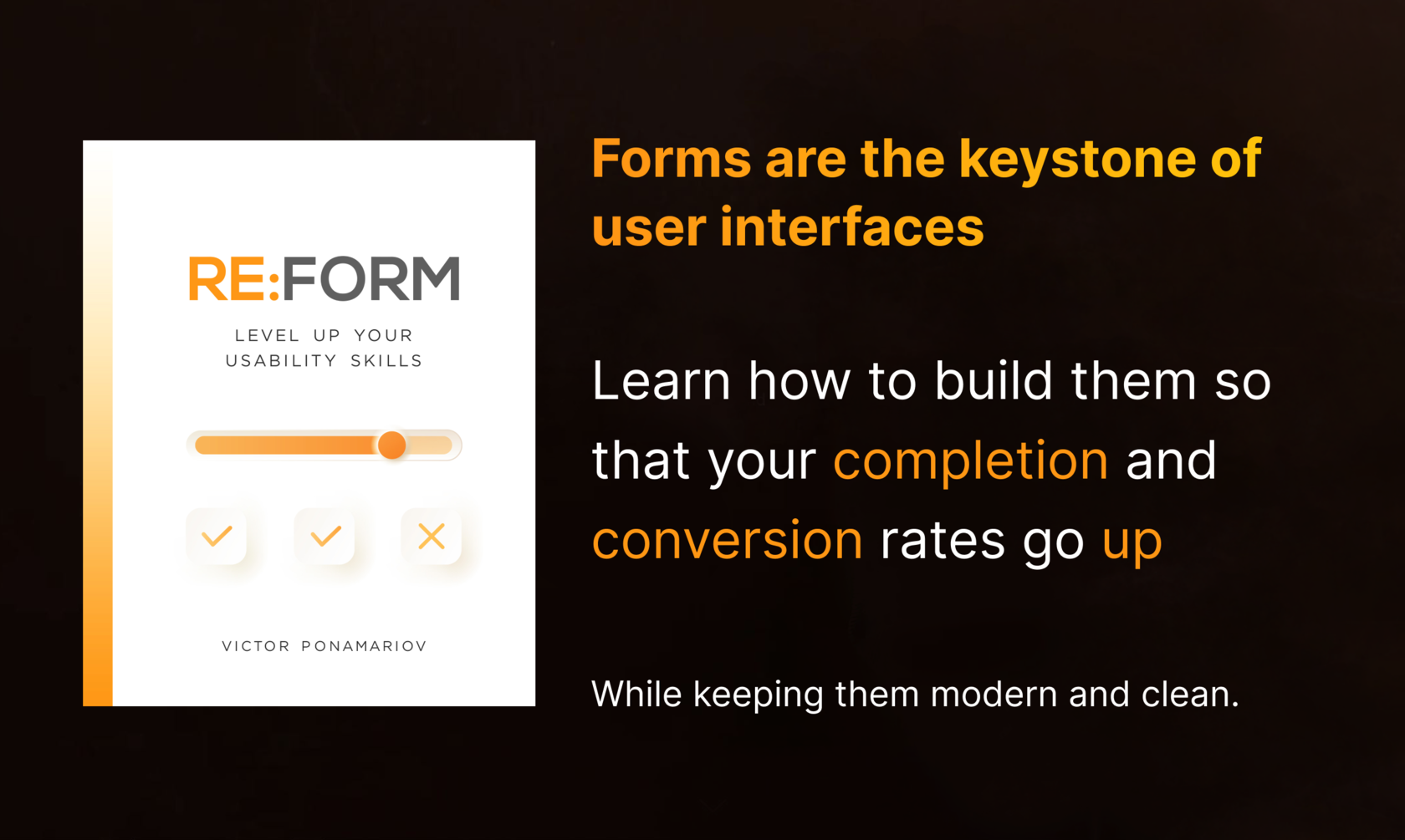 Re:Form - Learn how to improve usability of your forms