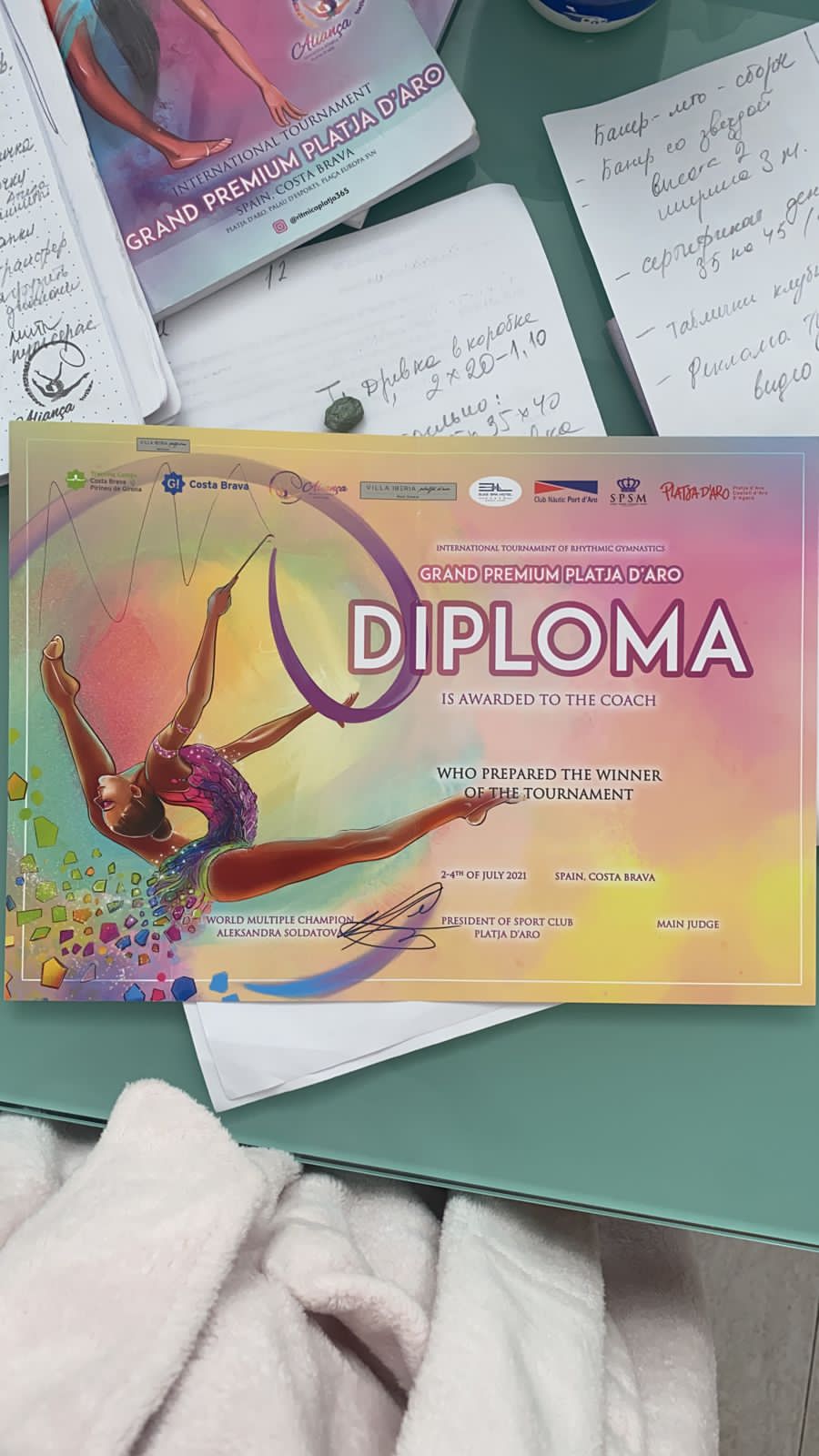 Strekosa Design: Custom Gymnastics Art & Event Branding