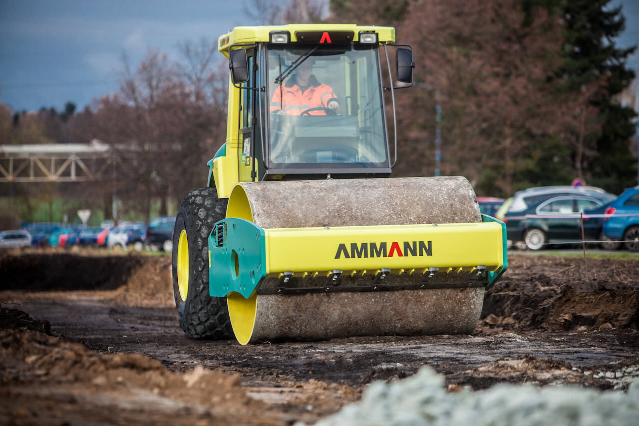 Грунтовый каток Ammann ASC 110D, Купить по Лучшей Цене
